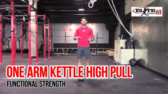 1 Arm Kettlebell High Pulls - Baseball Training Video Program | Hitting ...